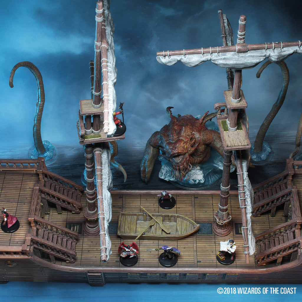 D&D Icons of the Realms: The Falling Star Sailing Ship – WizKids