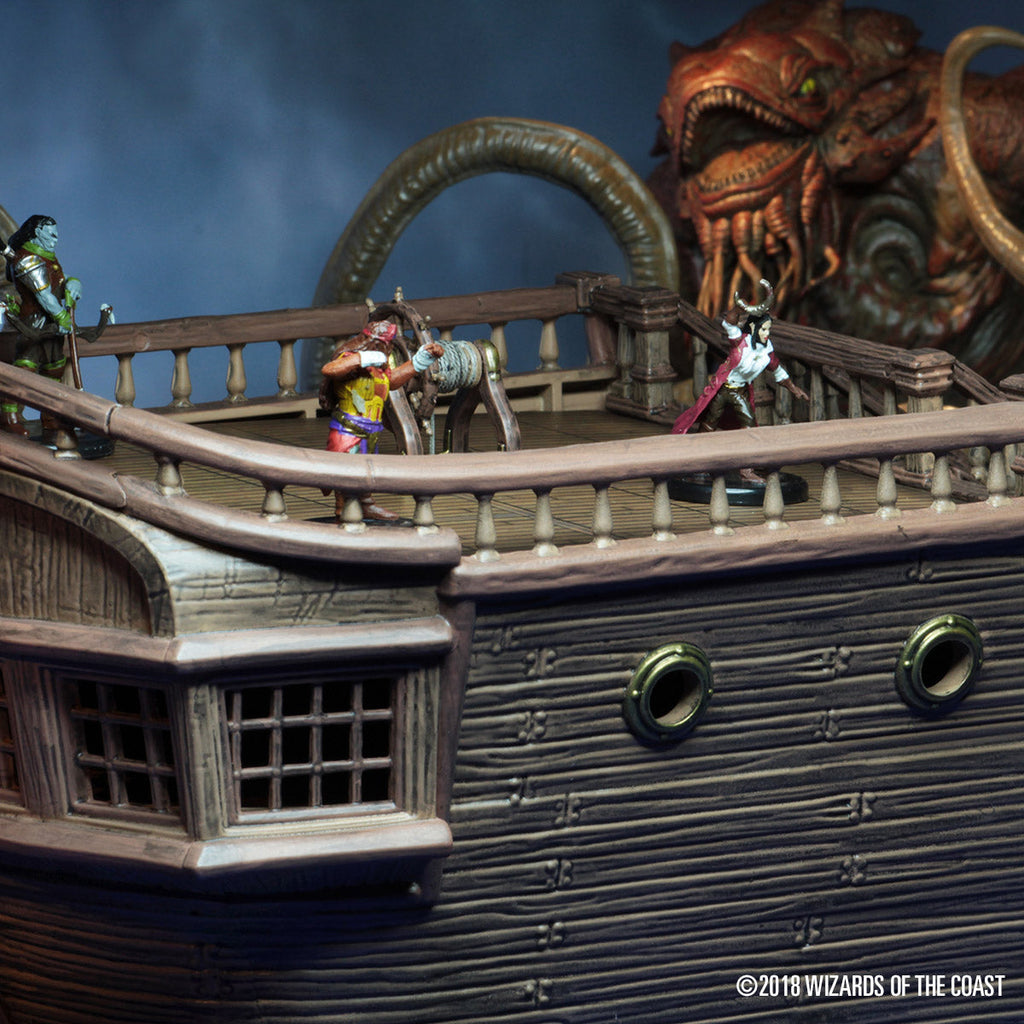 D&D Icons of the Realms: The Falling Star Sailing Ship – WizKids