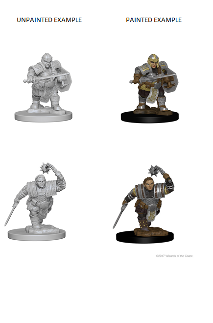 D&D Nolzur’s Marvelous Miniatures: Dwarf Female Fighter – WizKids