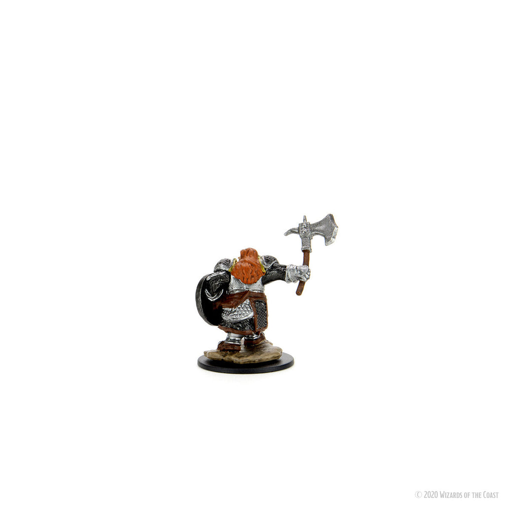 D&D Icons of the Realms Premium Figures: Dwarf Fighter Male – WizKids