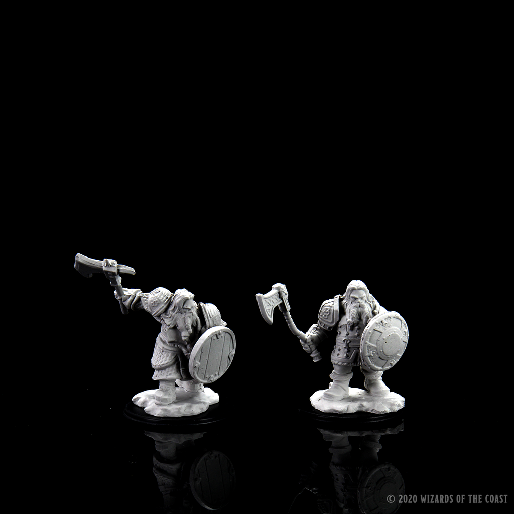 D&D Nolzur's Marvelous Miniatures - Male Dwarf Fighter – WizKids
