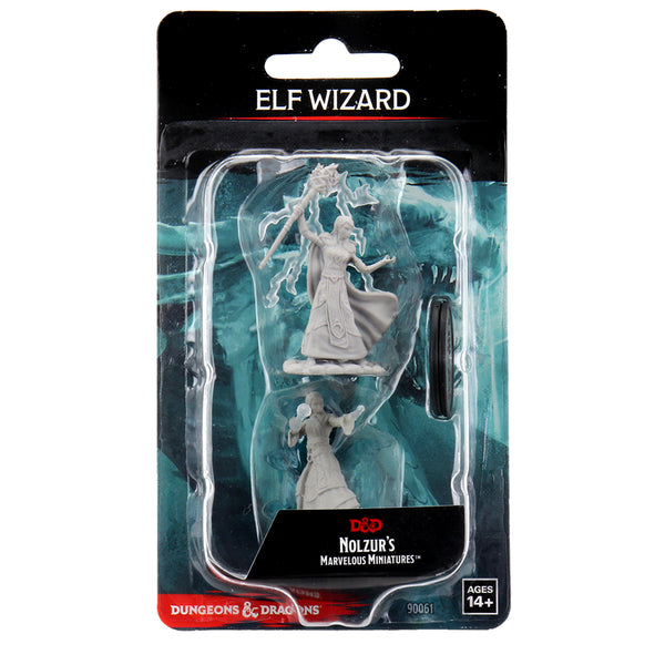 D&D Nolzur's Marvelous Miniatures - Female Elf Wizard – WizKids