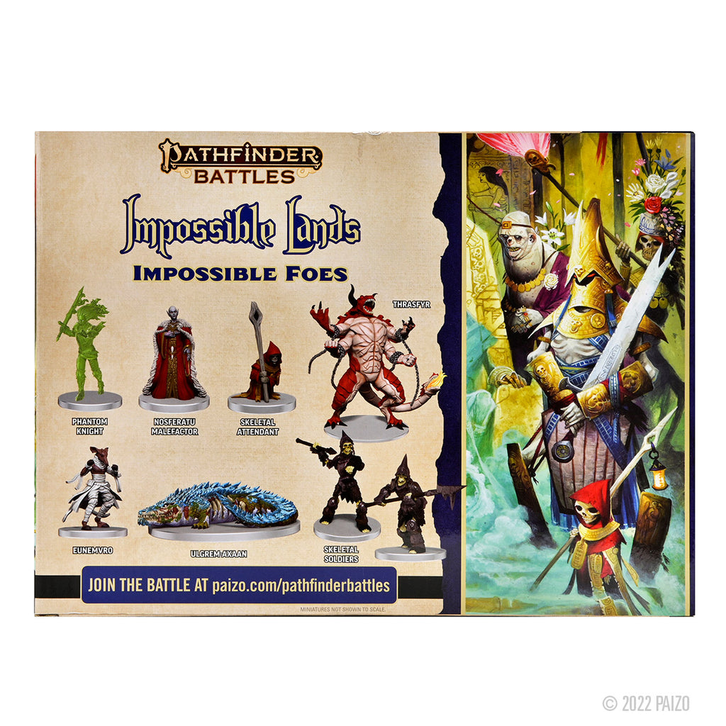 Pathfinder Battles: Impossible Lands - Impossible Foes Boxed Set – WizKids