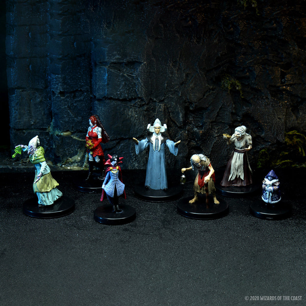 Curse Of Strahd Castle Ravenloft Pre-painted Miniatures Set D&D Icons ...