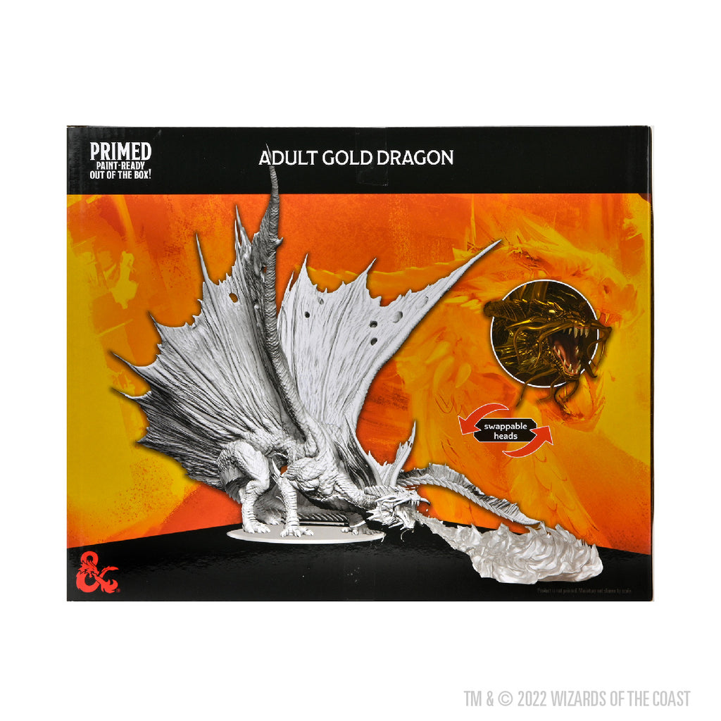 D&D Nolzur's Marvelous Miniatures: Adult Gold Dragon – WizKids