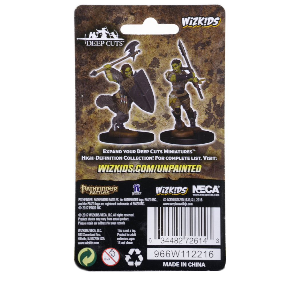 Pathfinder Battles Deep Cuts: Half-Orc Female Barbarian – WizKids