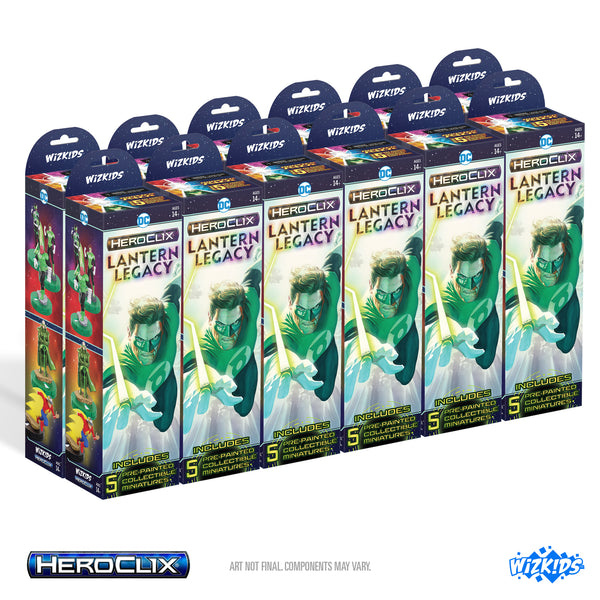 PRE-ORDER - DC HeroClix: Lantern Legacy Booster Brick – WizKids