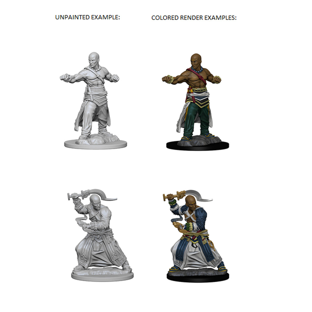 Pathfinder Battles Deep Cuts - Human Monk – WizKids