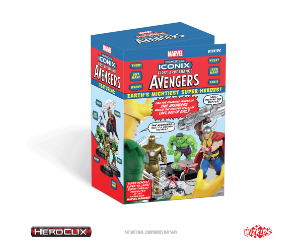 Marvel HeroClix Iconix: First Appearance Avengers – WizKids