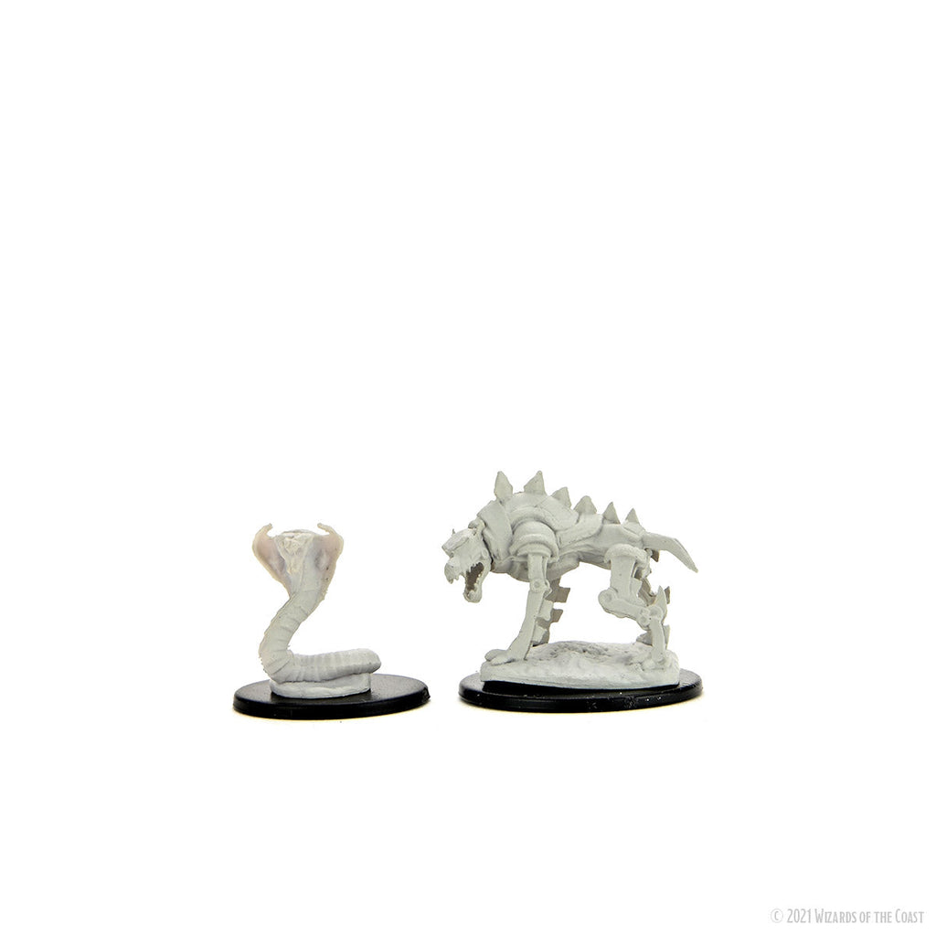 D&D Nolzur's Marvelous Miniatures: Iron Cobra & Iron Defender – WizKids