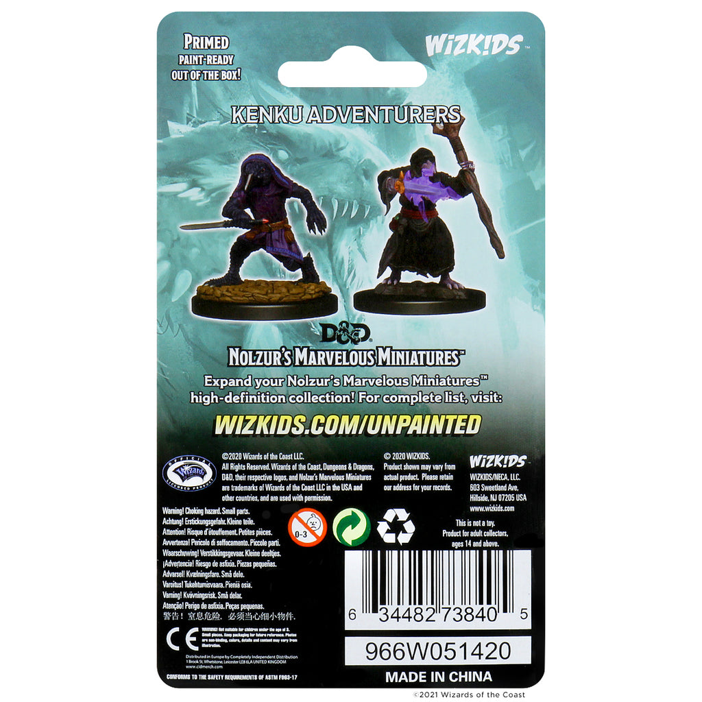D&D Nolzur's Marvelous Miniatures - Kenku Adventurers – WizKids