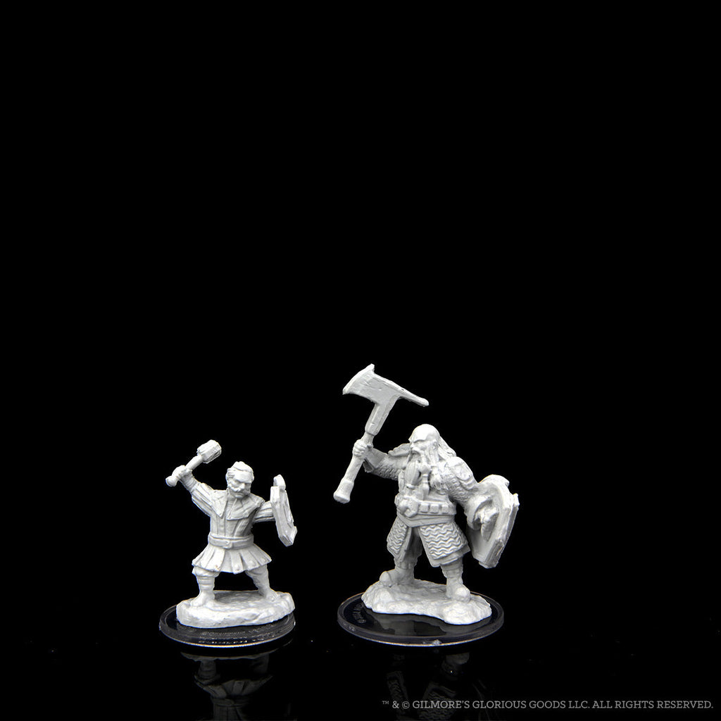 Critical Role Unpainted Miniatures: Kymal Militia Brawler & Jorenn Mil ...