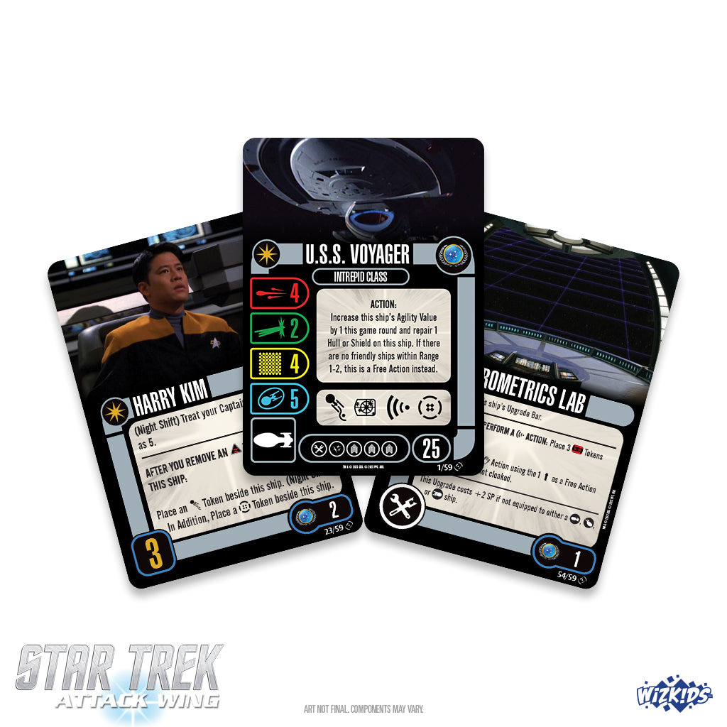 Star Trek Attack Wing: Federation Faction Pack - Lost in the Delta Qua – WizKids