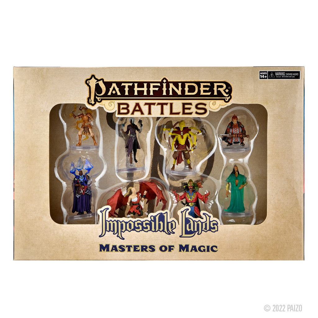 Pathfinder Battles: Impossible Lands - Masters of Magic Boxed Set – WizKids