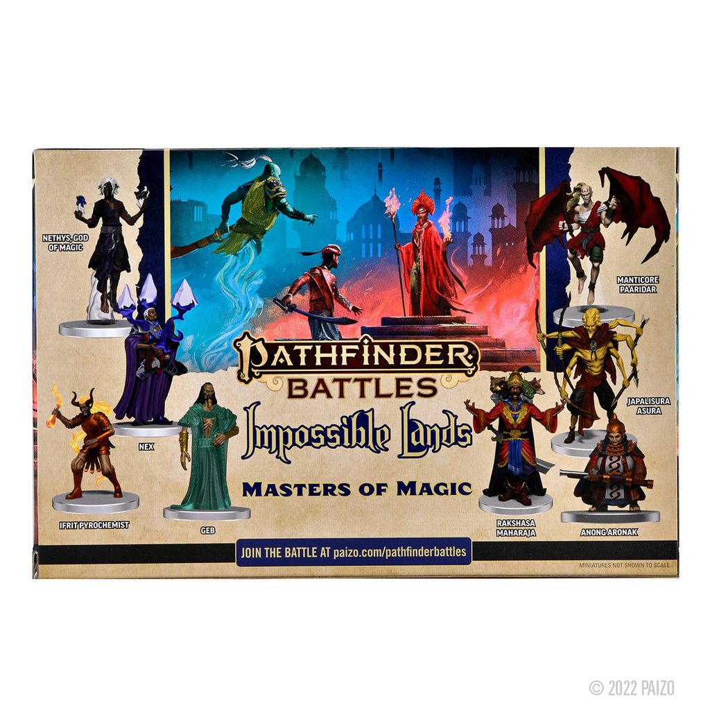 Pathfinder Battles: Impossible Lands - Masters of Magic Boxed Set – WizKids