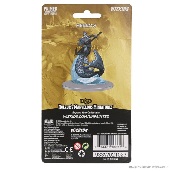 D&D Nolzur's Marvelous Miniatures: Merrow – WizKids