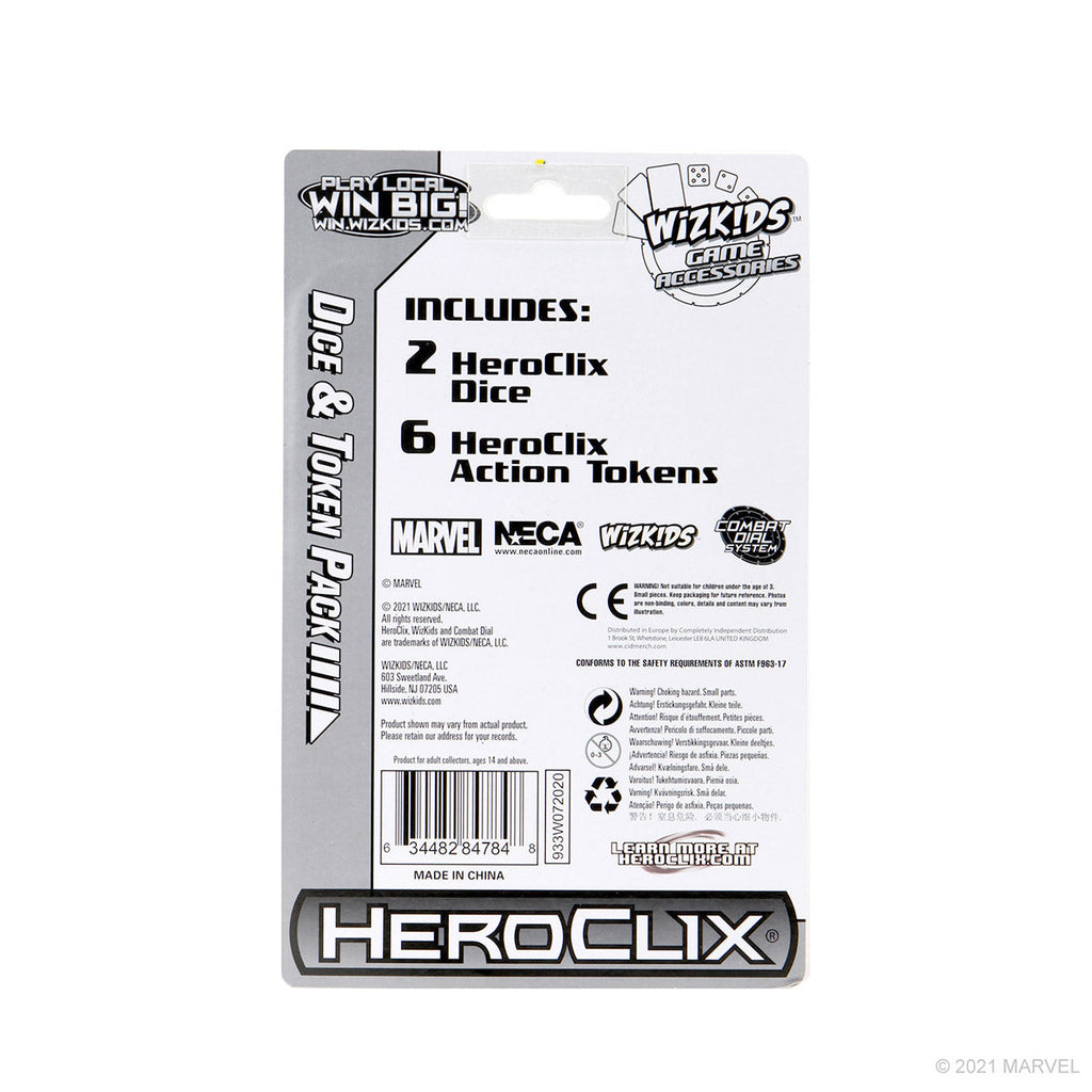 Marvel HeroClix: Fantastic Four Future Foundation Dice and Token Pack ...
