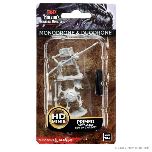 D&D Nolzur's Marvelous Miniatures: Monodrone & Duodrone – WizKids