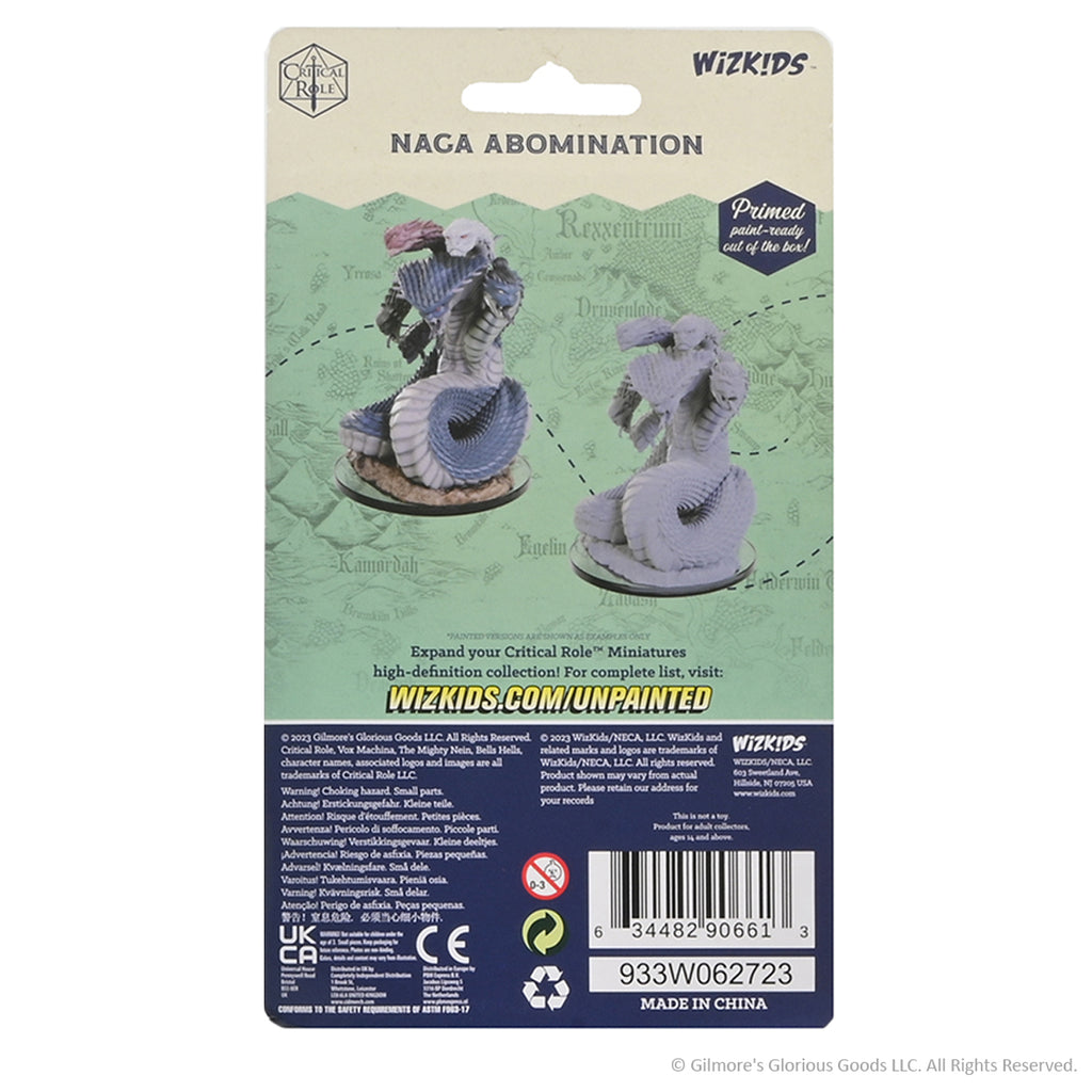Critical Role Unpainted Miniatures: Naga Abomination – WizKids