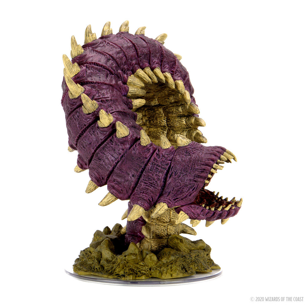 D&D Icons of the Realms: Fangs and Talons - Purple Worm Premium Set ...