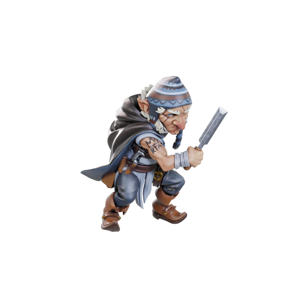 Critical Role Unpainted Miniatures: Chetney Pock O'Pea & Werewolf – WizKids