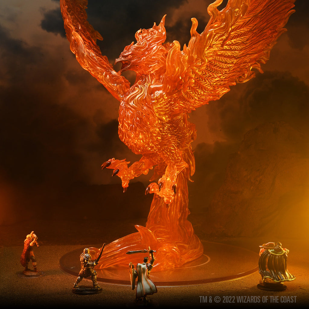 D&D Icons of the Realms: Elder Elemental - Phoenix – WizKids