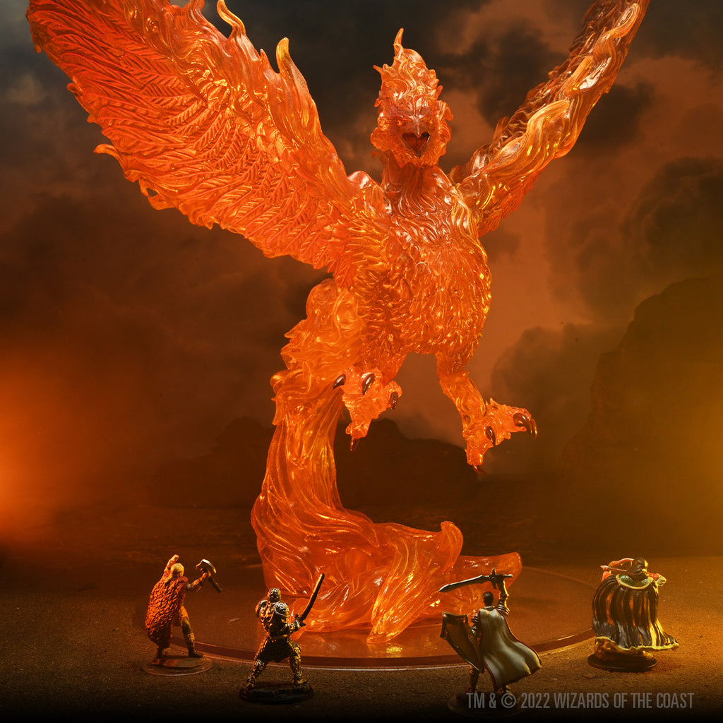 D&D Icons of the Realms: Elder Elemental - Phoenix – WizKids