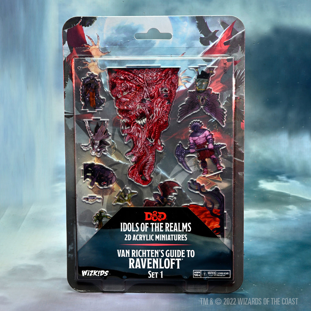 D&D Idols of the Realms: Van Richten's Guide to Ravenloft - 2D Set 1 ...