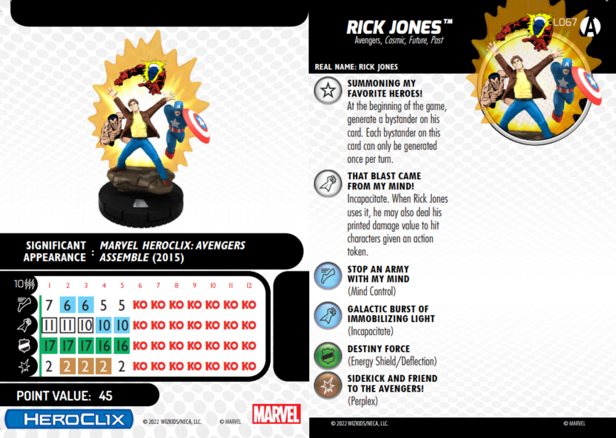 Marvel HeroClix: Avengers Forever Play at Home Kit – WizKids