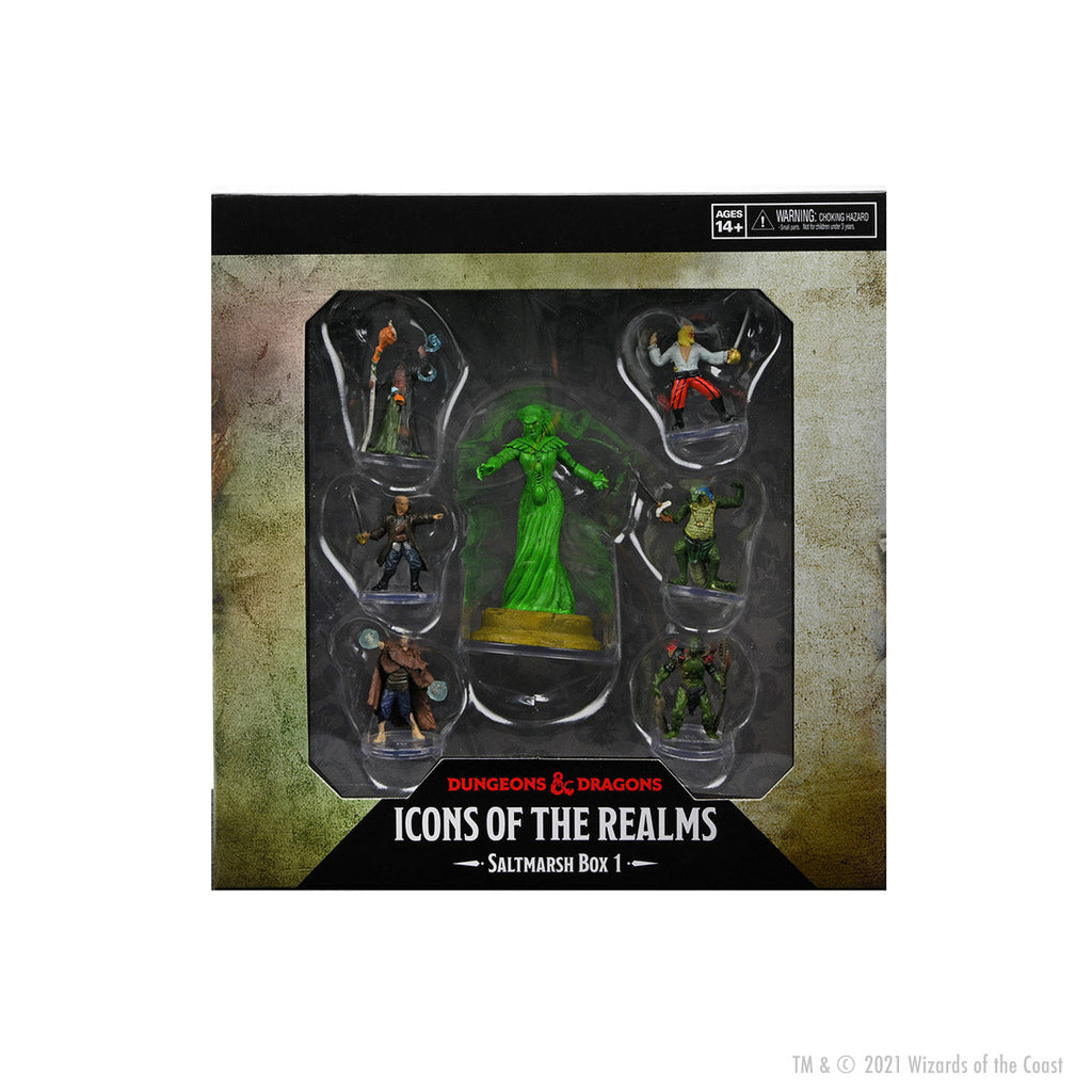 D&D Icons of the Realms: Saltmarsh: Box 1 – WizKids