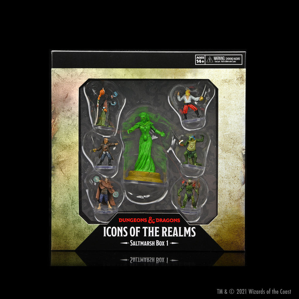 D&D Icons of the Realms: Saltmarsh: Box 1 – WizKids
