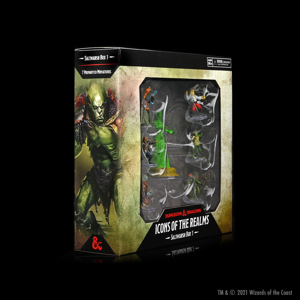 D&D Icons of the Realms: Saltmarsh: Box 1 – WizKids