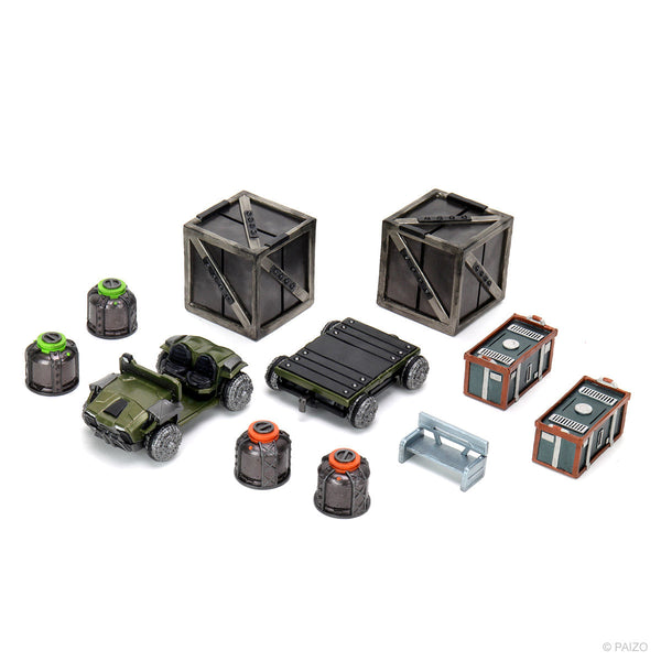 Starfinder Battles: Planets of Peril Docking Bay Premium Set – WizKids