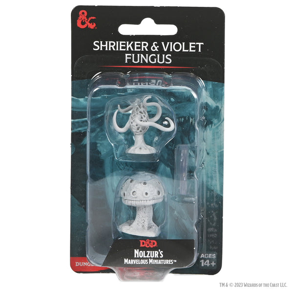D&D Nolzur's Marvelous Miniatures: Shrieker & Violet Fungus – WizKids