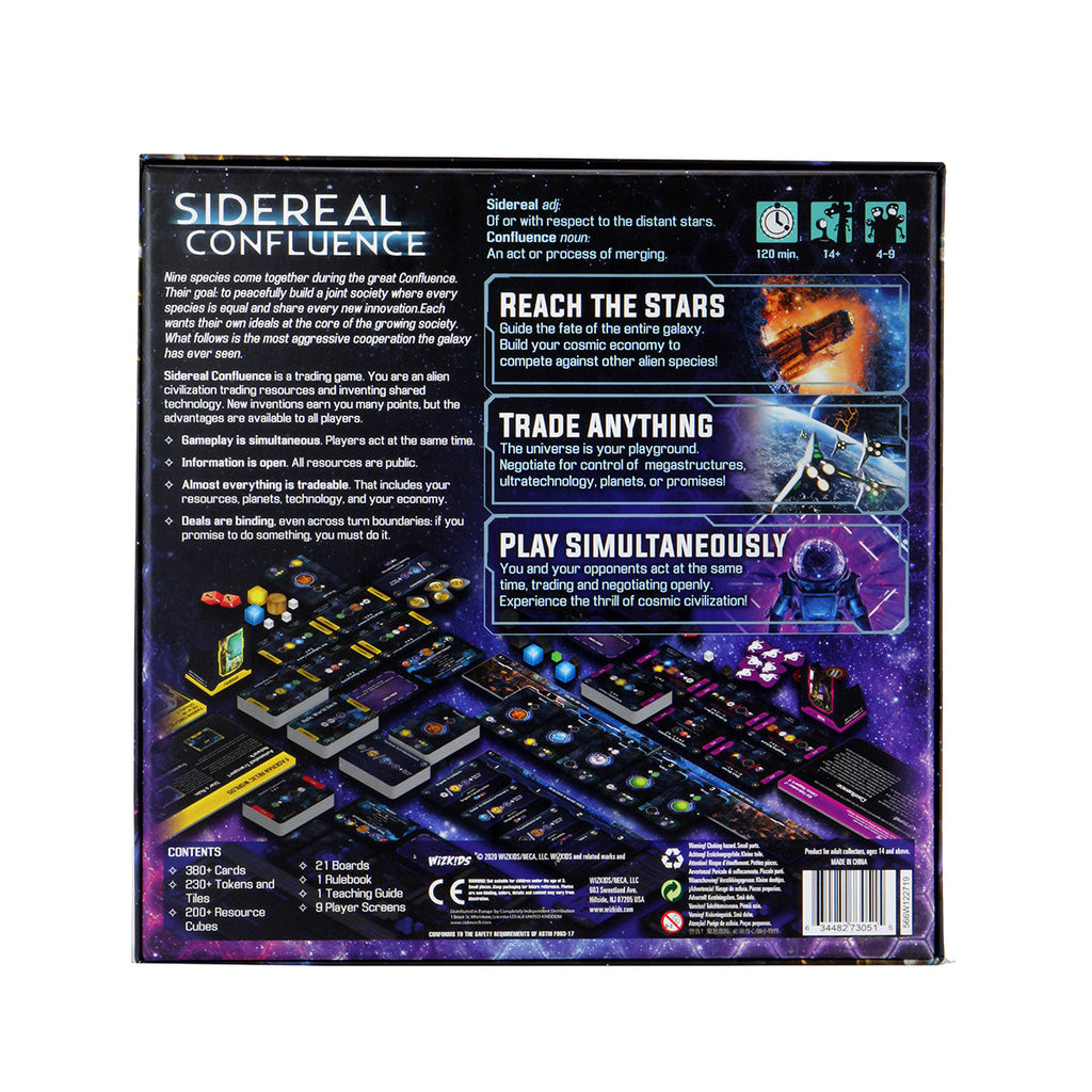 Sidereal Confluence: Remastered Edition Board Game – WizKids