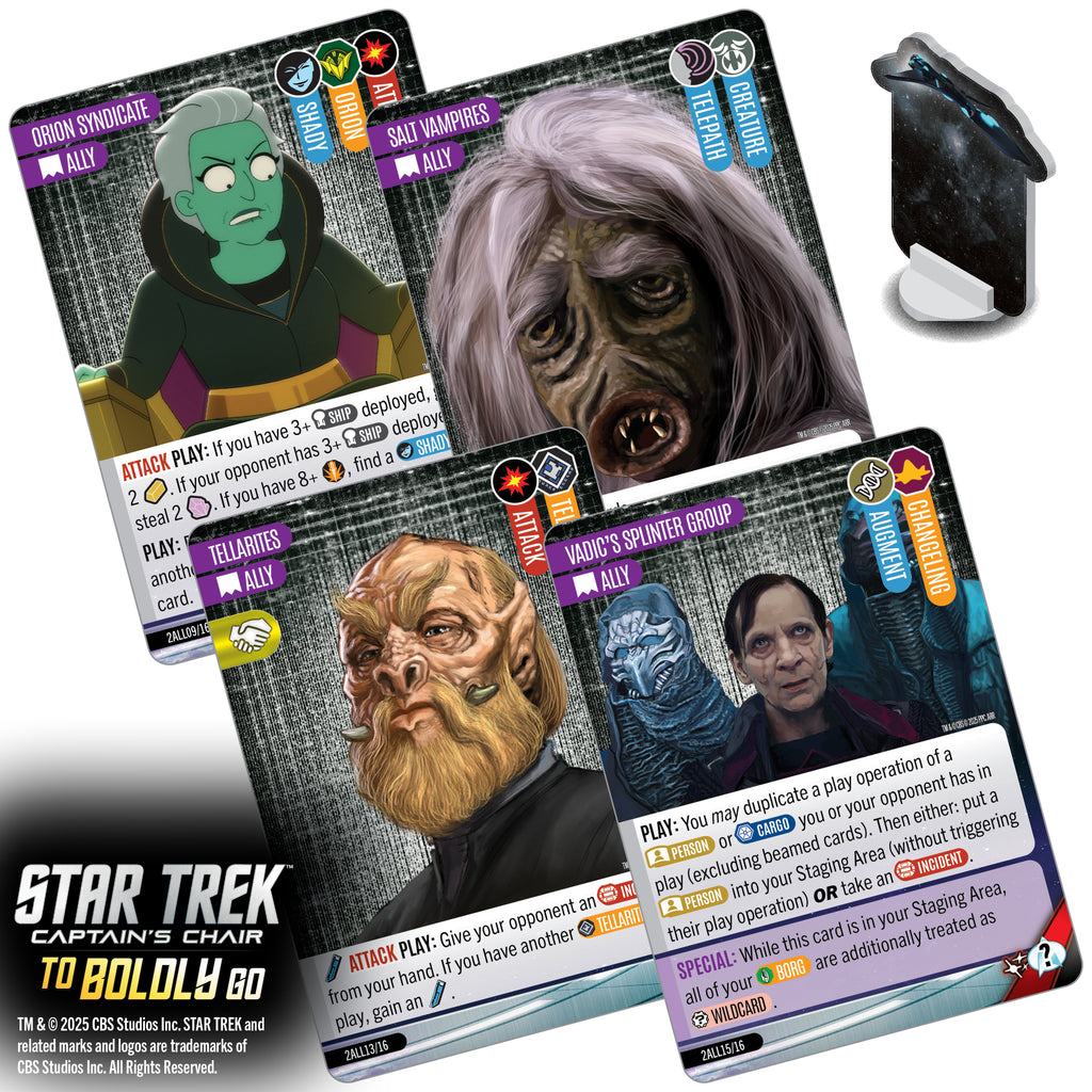 PRE-ORDER - Star Trek: Captain's Chair - To Boldly Go – WizKids