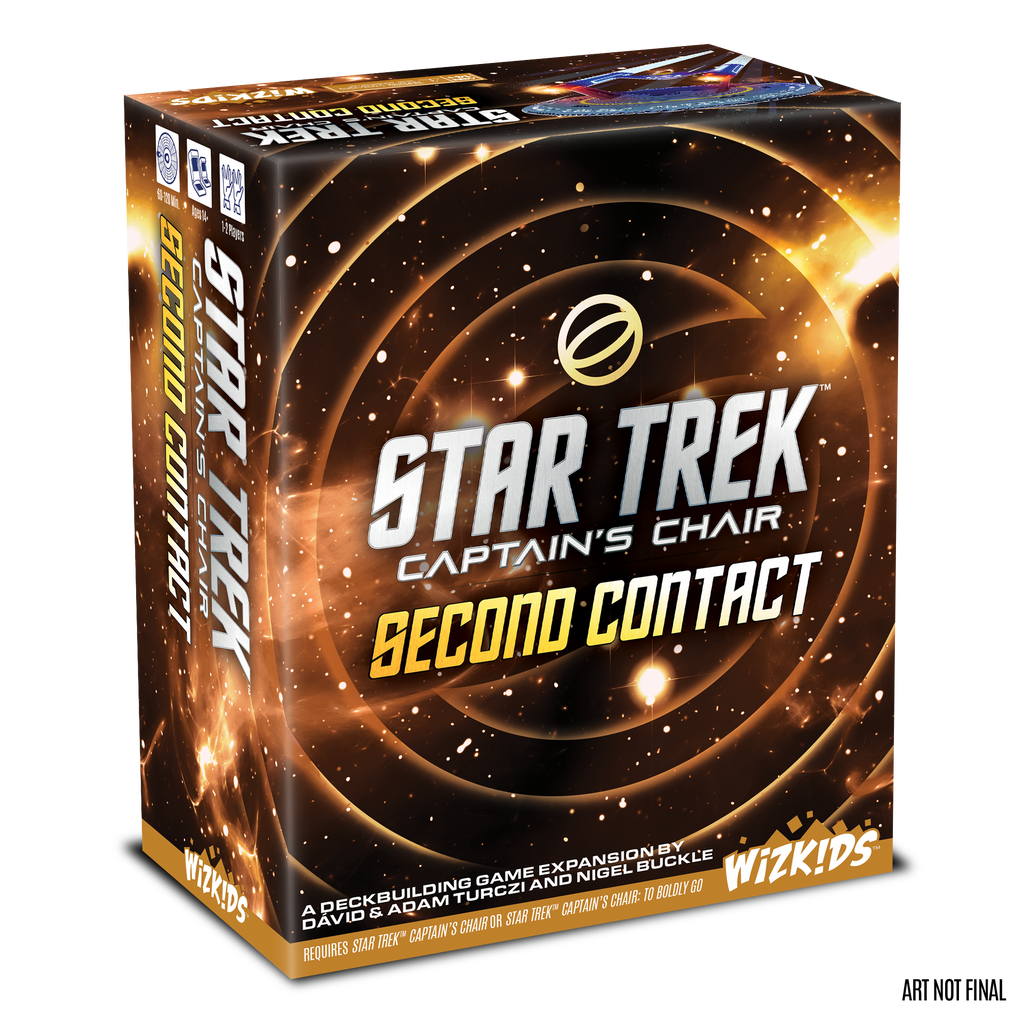 PRE-ORDER - Star Trek: Captain's Chair - Second Contact – WizKids