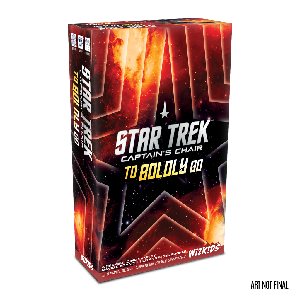 PRE-ORDER - Star Trek: Captain's Chair - To Boldly Go – WizKids