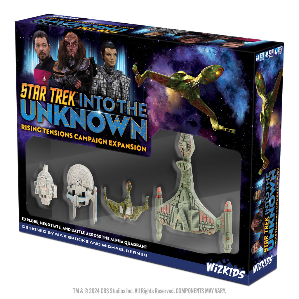 PRE-ORDER - Star Trek: Into the Unknown - Rising Tensions Expansion – WizKids
