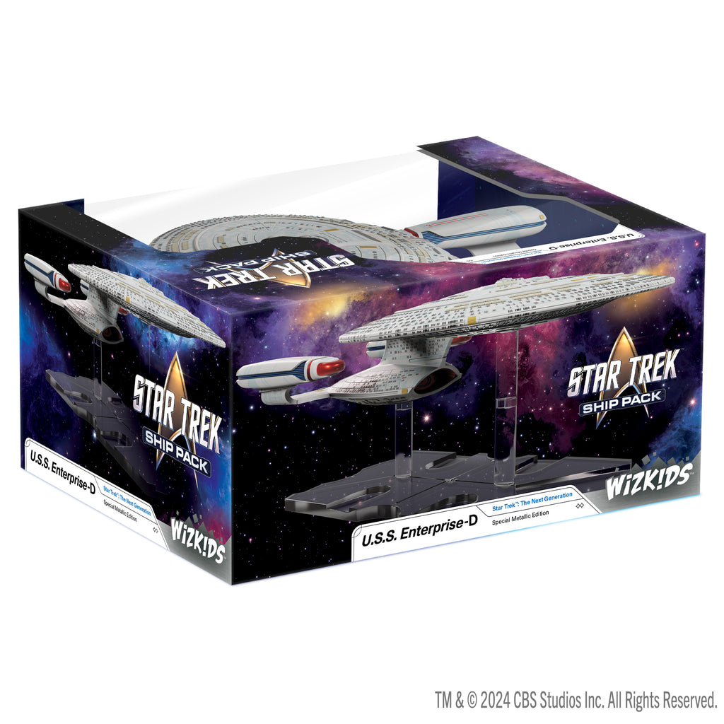 BACK-ORDER - Star Trek Ship Pack: U.S.S. Enterprise-D – WizKids