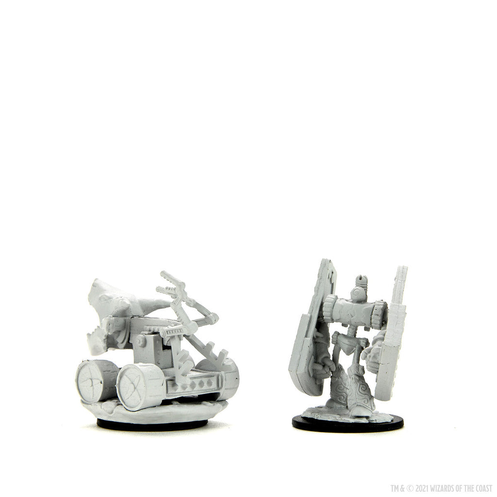 D&D Nolzur's Marvelous Miniatures: Stone Defender & Oaken Bolter – WizKids