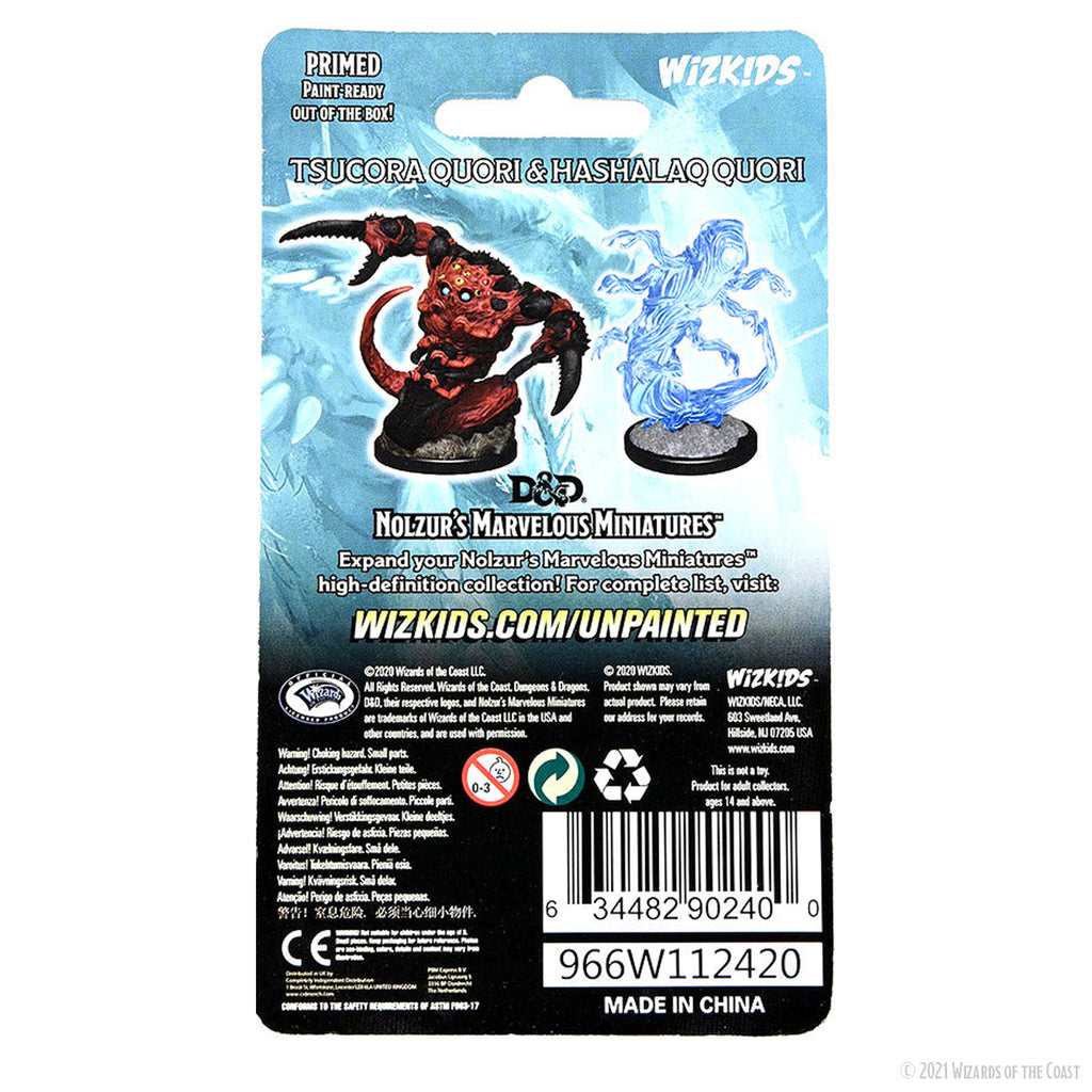 D&D Nolzur's Marvelous Miniatures: Tsucora Quori & Hashalaq Quori – WizKids