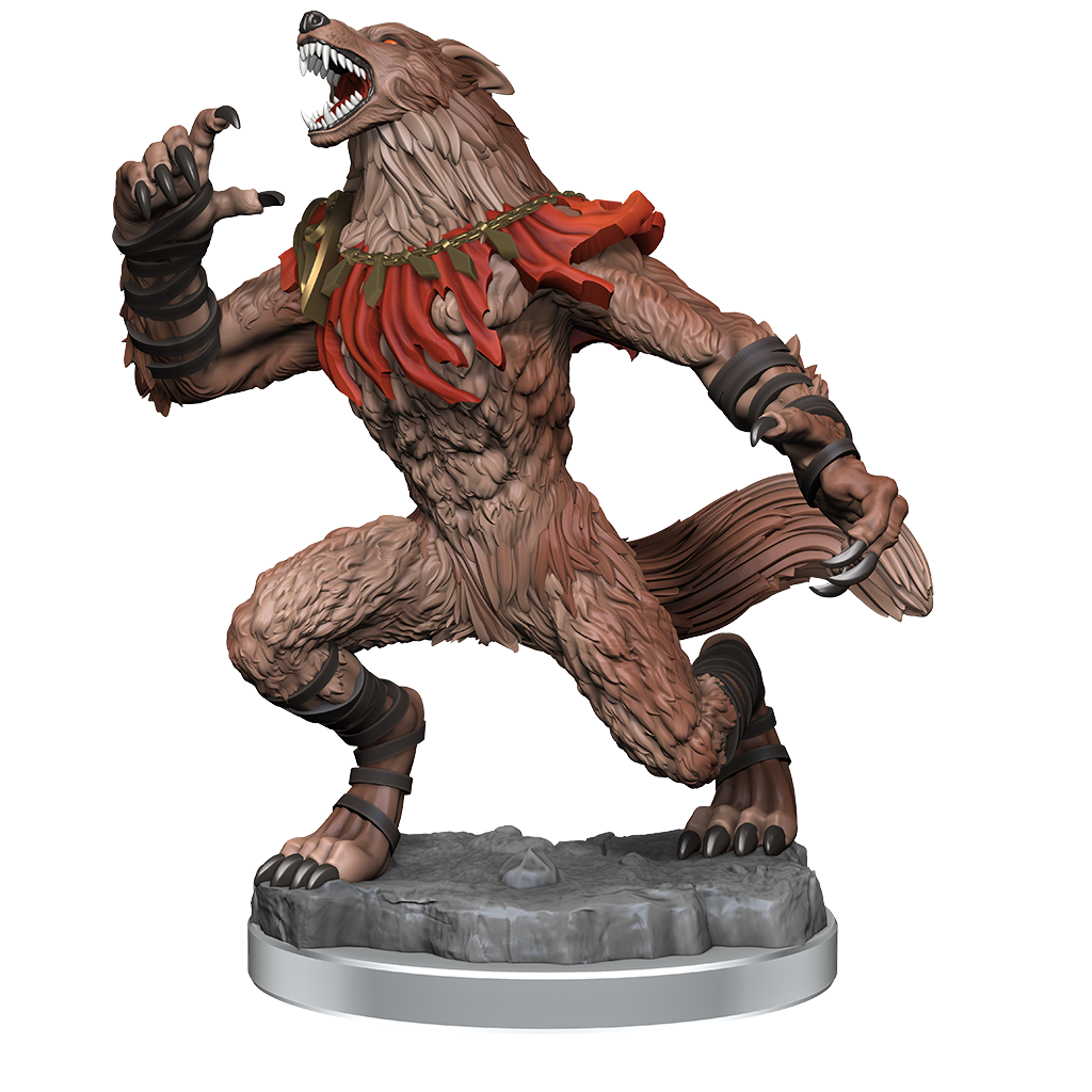 Magic: The Gathering Unpainted Miniatures - Arlinn Kord & Tovolar – WizKids