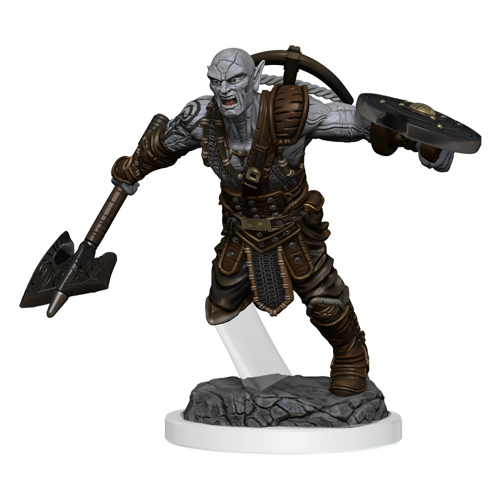 D&D Nolzur's Marvelous Miniatures: Earth Genasi Fighter – WizKids