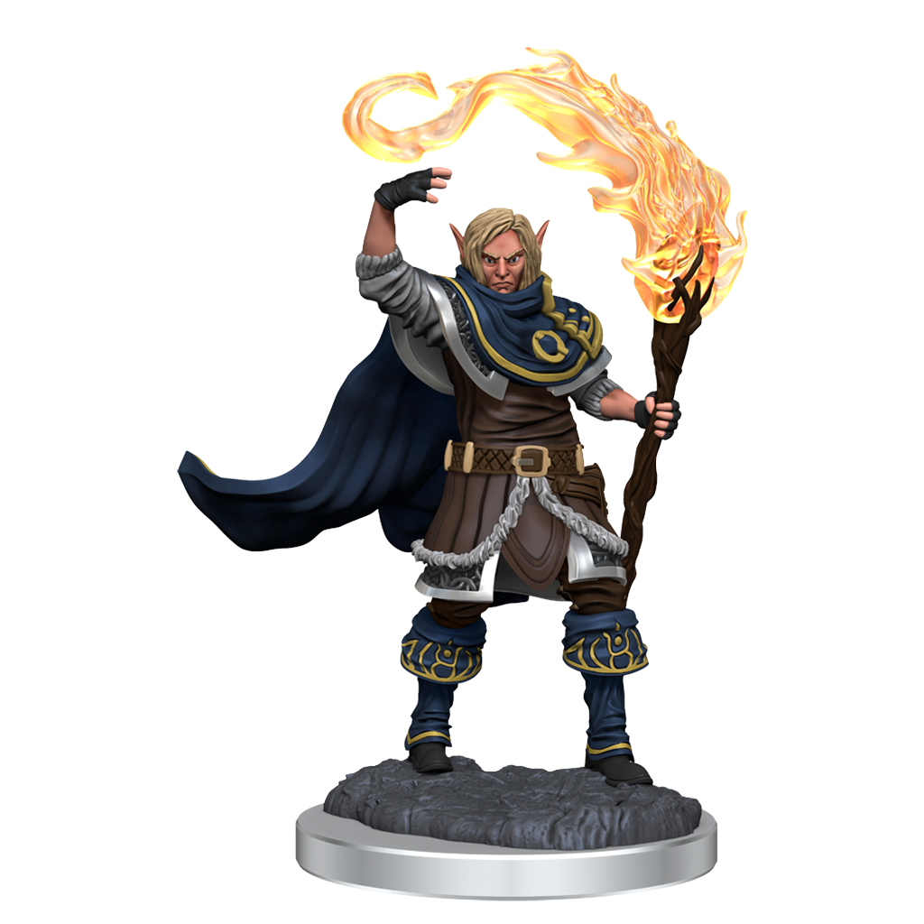 D&D Nolzur's Marvelous Miniatures: Elf Cleric Male – WizKids