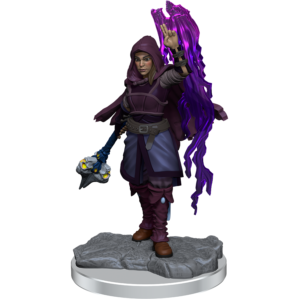 D&D Nolzur's Marvelous Miniatures: Half-Elf Warlock – WizKids