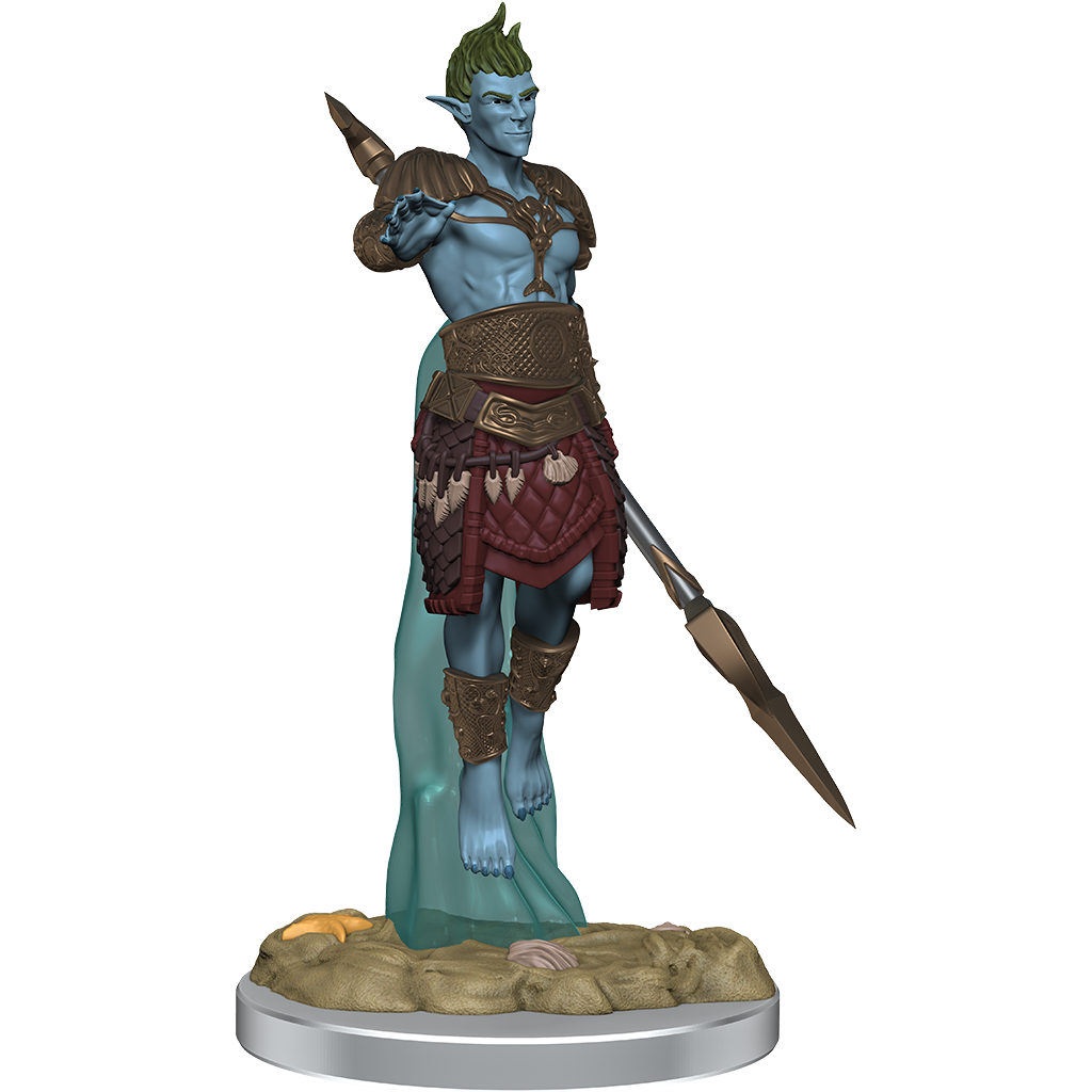 D&D Nolzur's Marvelous Miniatures: Sea Elf Fighters – WizKids