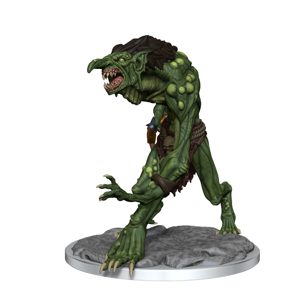 D&D Frameworks: Troll - Unpainted and Unassembled – WizKids