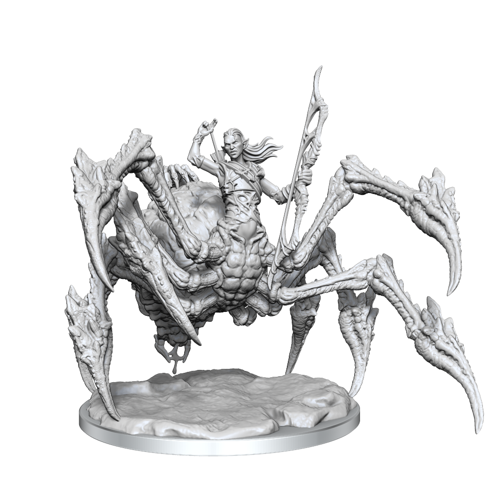 D&D Frameworks: Drider - Unpainted and Unassembled – WizKids