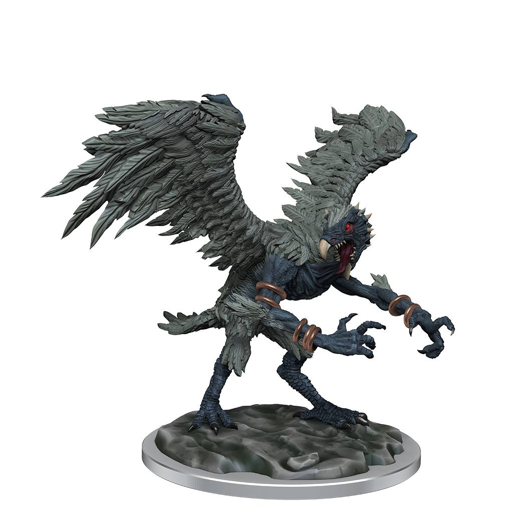 D&D Frameworks: Vrock - Unpainted and Unassembled – WizKids